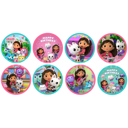 Gabby s Poppenhuis Cupcake Prints